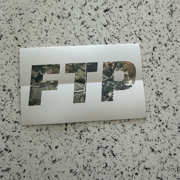 FTP | Other | Ftp Camouflage Sticker | Poshmark